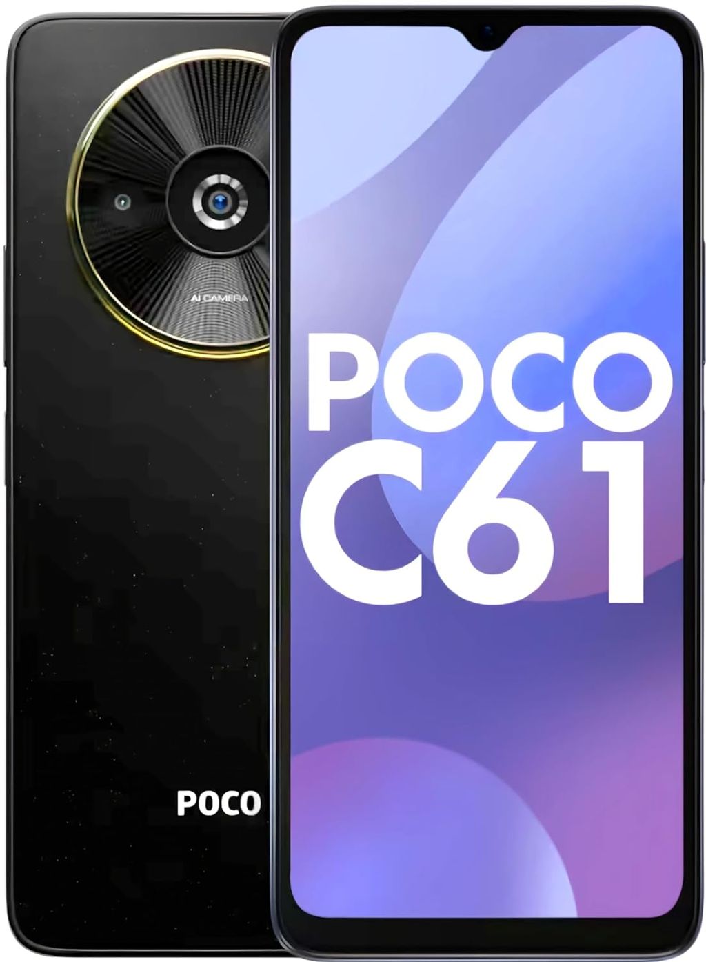 POCO C61 is officially a Redmi A3 clone. :: GSMchoice.com